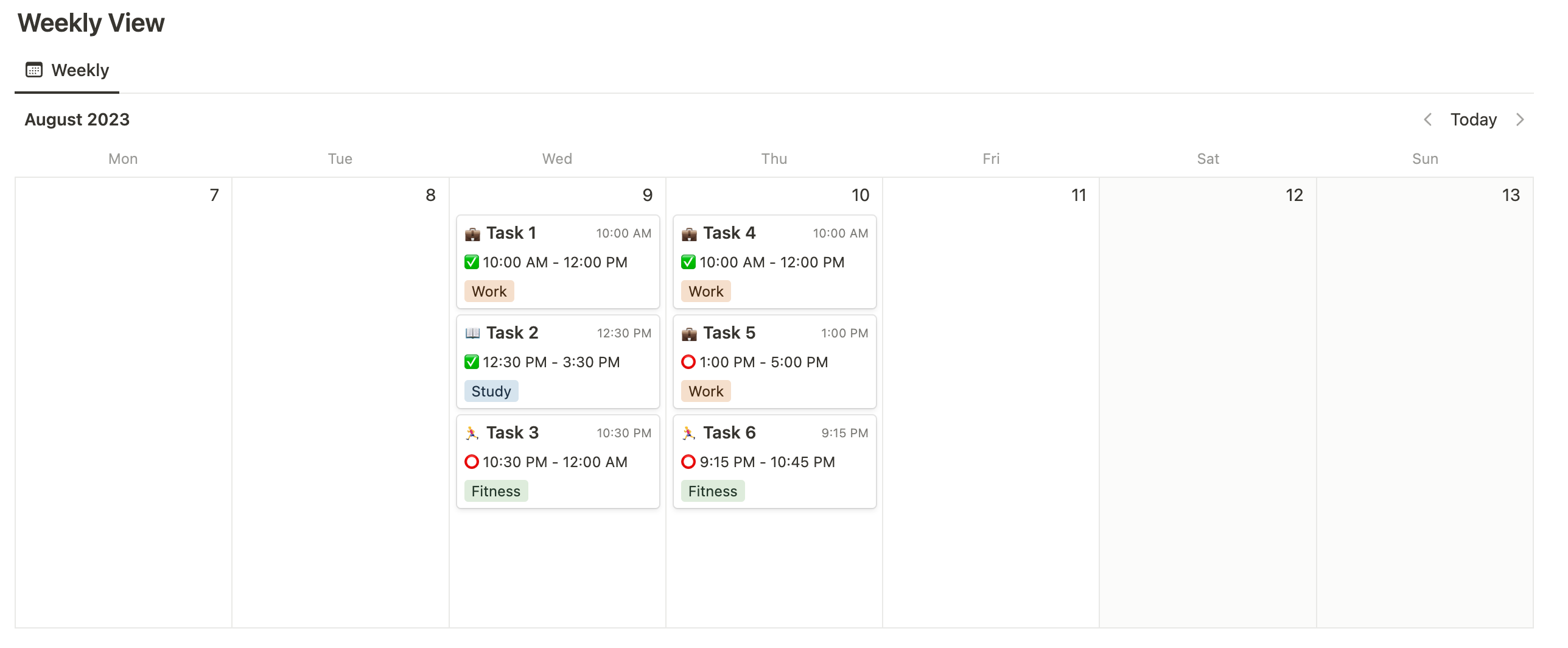 Notion Time Blocking Planner Jingyi Zhuang